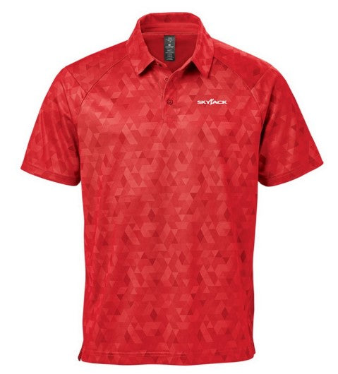 Men's Stormtech Red Polo – Skyjack Shop