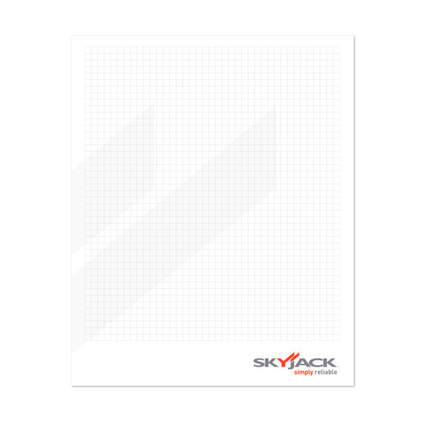 8.5x11 Note Pad – Skyjack Shop
